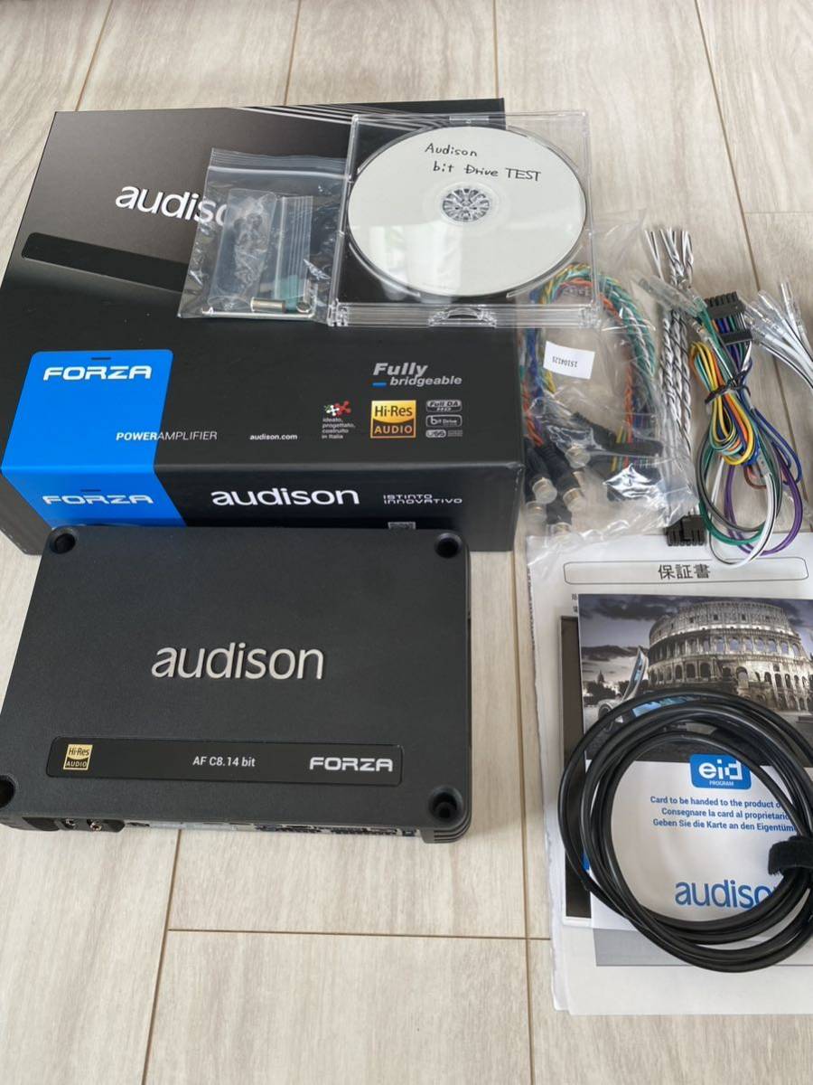 【未使用に近い】【国内正規品】 Audison Forza DSP内蔵アンプ 8CH 8x65W AF C8.14 bitの落札情報詳細 - ヤフオク落札価格検索 オークフリー