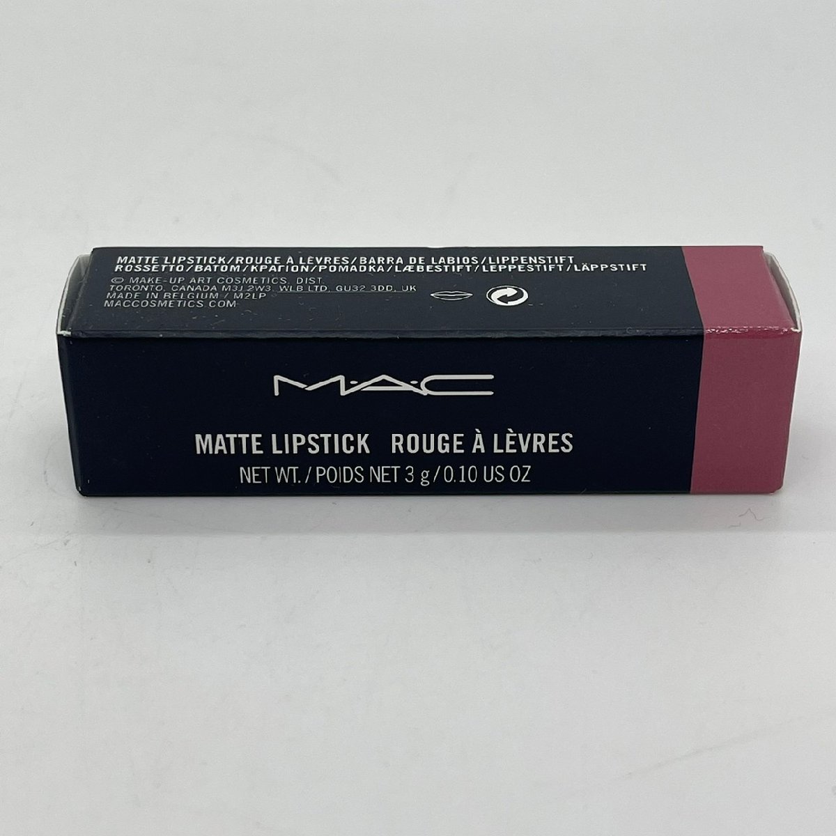 【未使用】未開封 MAC MATTE LIPSTICK ROUGE A LEVRES 608 マック マット リップスティック 3g メア 8 ...