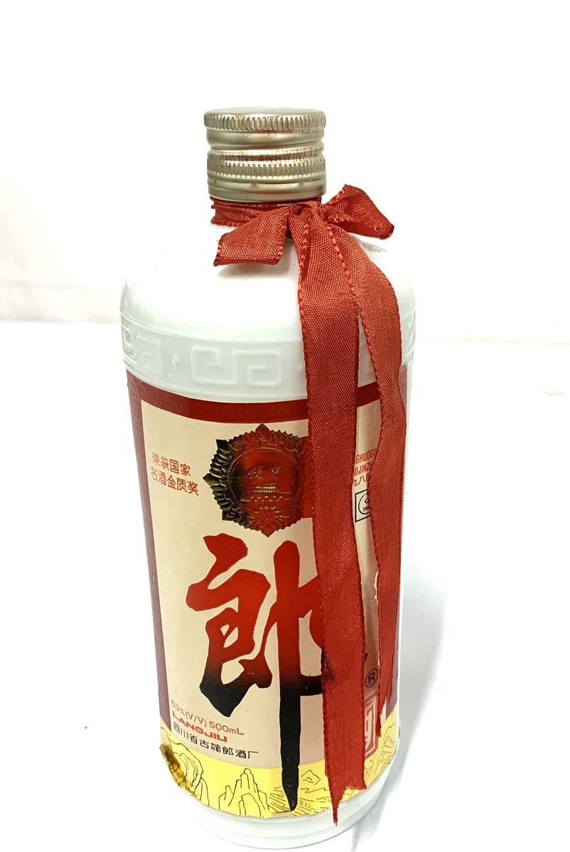 【傷や汚れあり】お酒 中国 古酒 郎 LANG JIU 中国酒 中国名酒 四川省古蘭郎酒 540ml 53% 未開栓 カy17の落札情報詳細 ...