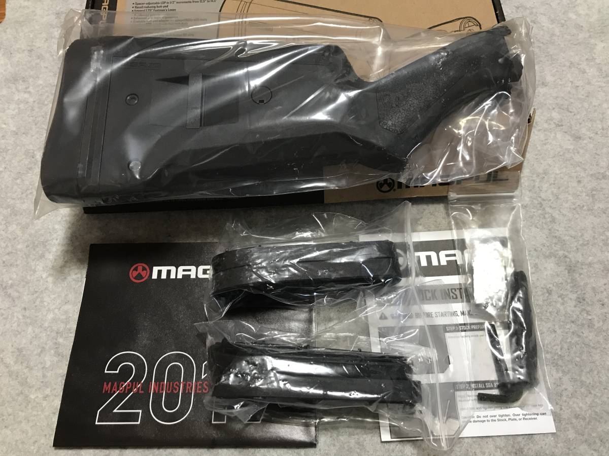 【未使用に近い】実銃用 MAGPUL SGA Stock Remington 870 Blackの落札情報詳細 - ヤフオク落札価格検索 オークフリー