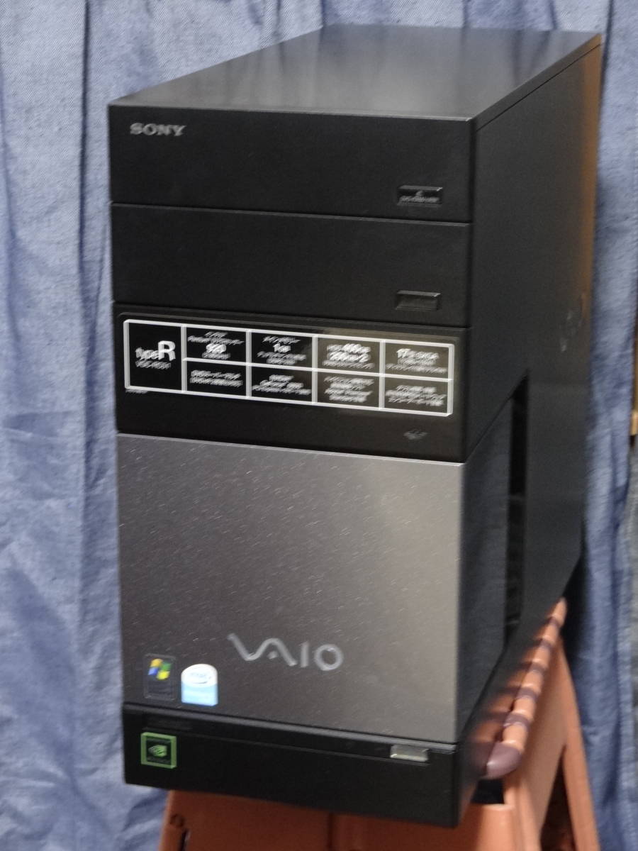 【やや傷や汚れあり】ソニー VAIO VGC-RC51 (PCV-A51N) リカバリ済 グラボは交換 Windows XP Home SP2 SONY バイオ Type RC タワーPCの ...