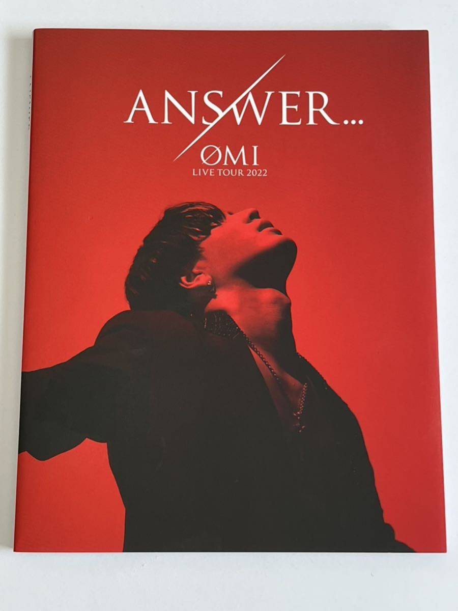 【傷や汚れあり】OMI LIVE TOUR 2022 ANSWER LIVE PHOTO BOOK 登坂広臣の落札情報詳細 - ヤフオク落札 ...