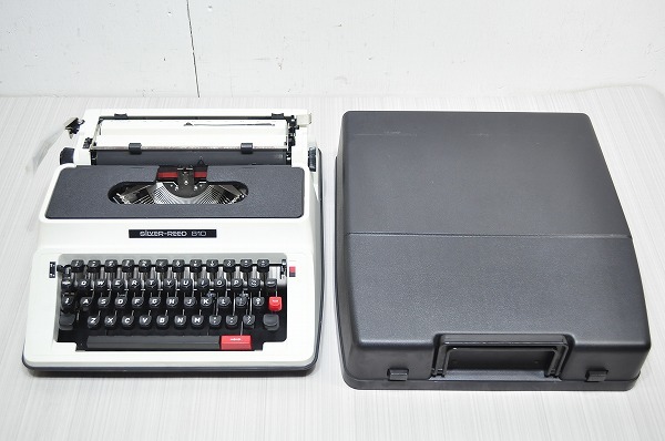 【やや傷や汚れあり】中古 現状 SILVER REED/シルバーリード SEIKO 810 タイプライターの落札情報詳細 - ヤフオク落札価格 ...