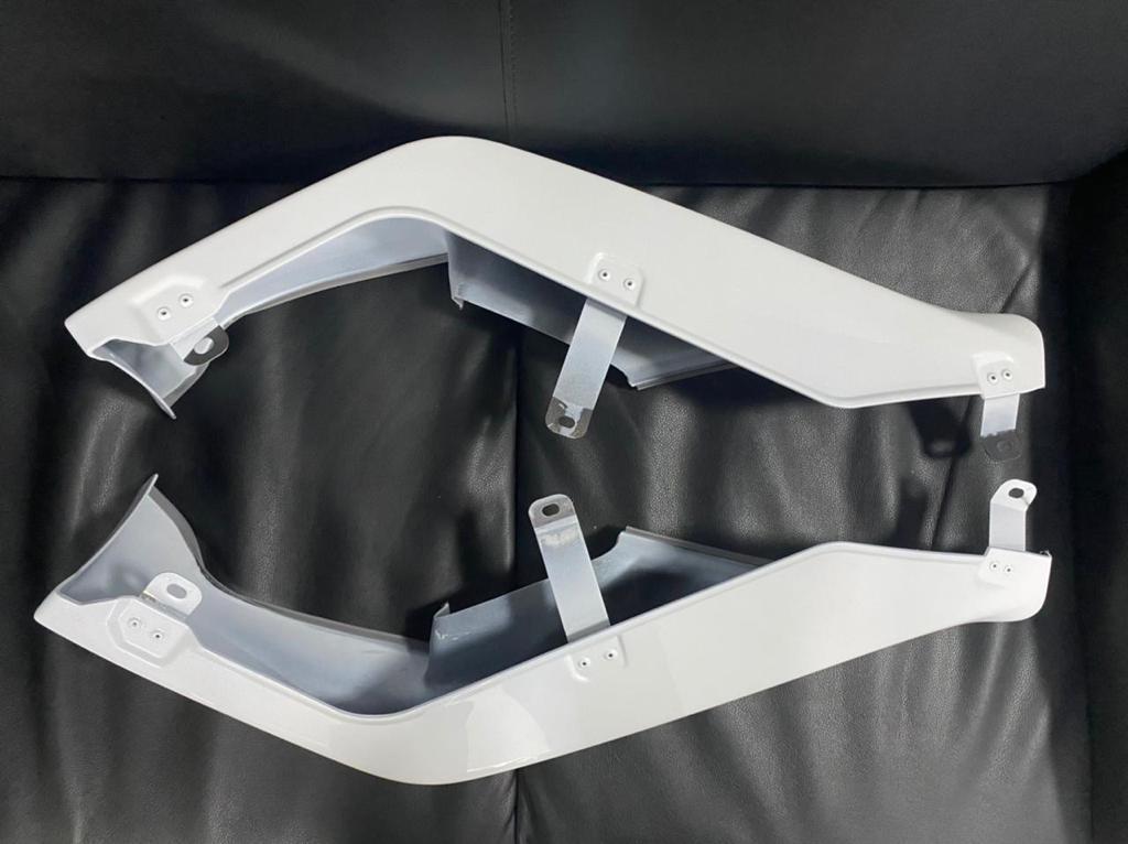 【傷や汚れあり】# レクサス / NX / 純正 / フロントバンパースポイラー / 素地黒 52411-78010 リップスポイラー 開封 ...