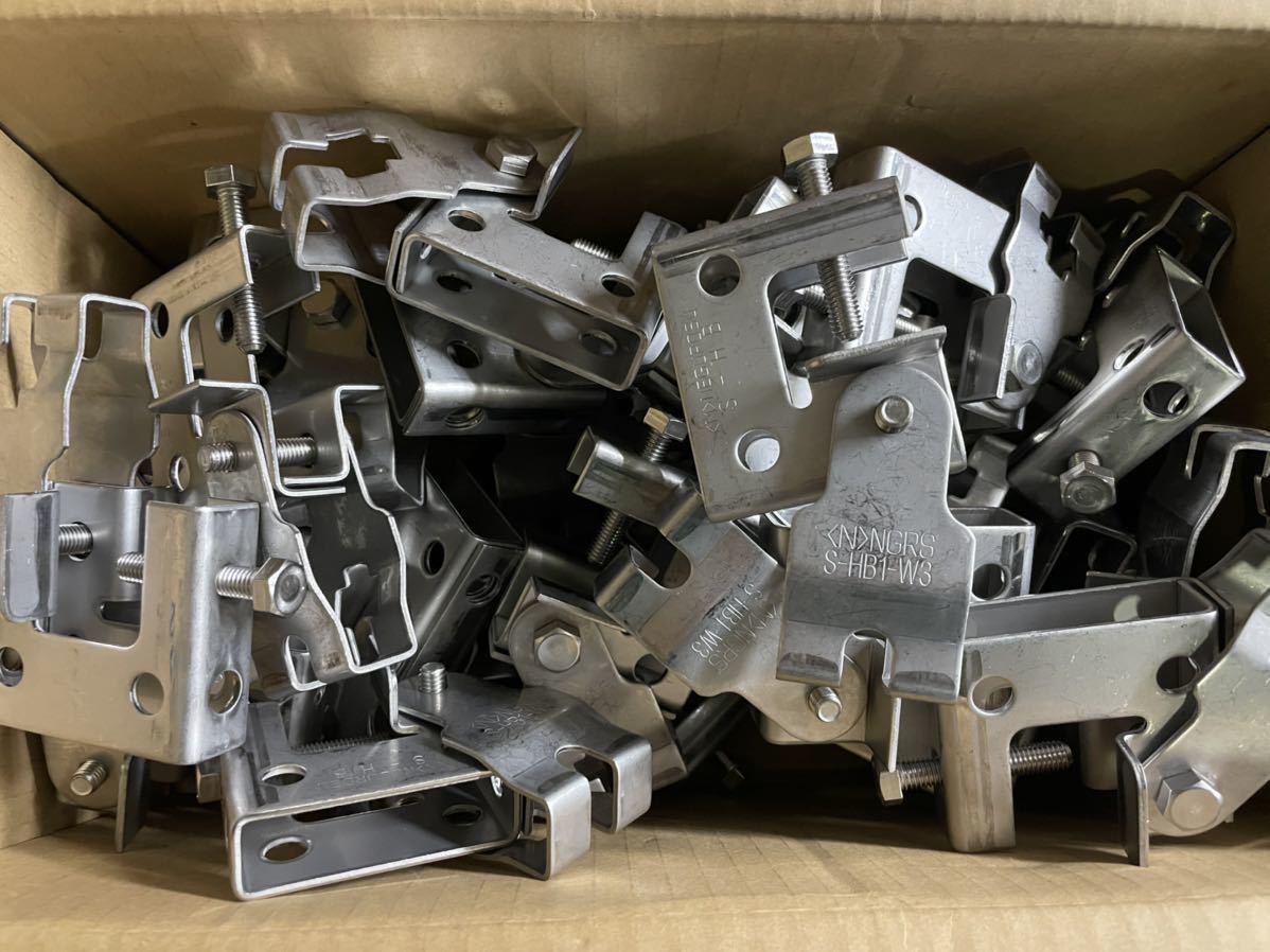 【未使用】新品未使用 ネグロス電工 SUS製 ステンレス製 吊り金具 S-HB1-W3 25個 吊りボルト支持金具 ビームクランプの落札情報詳細 - ヤフオク落札価格検索 オークフリー