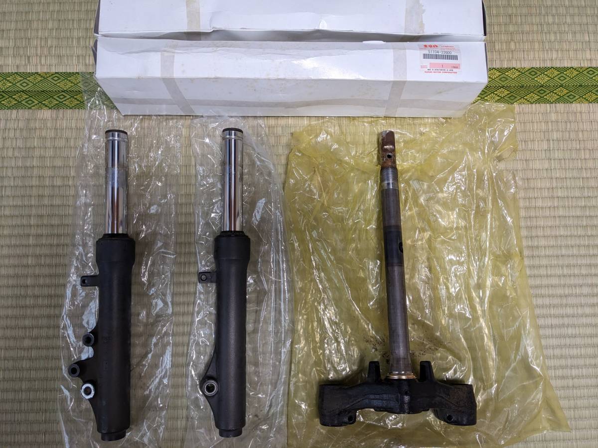 【傷や汚れあり】スズキ純正品 アドレスv125g Bc Cf46a フロントサスペンション一式 フォーク&サスの落札情報詳細 ヤフオク落札