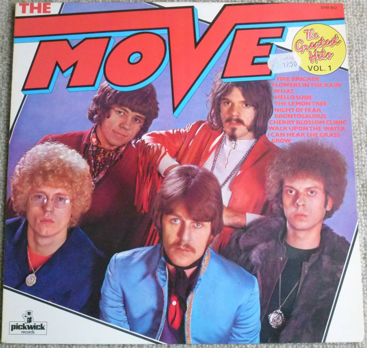 【目立った傷や汚れなし】The Move『The Greatest Hits Vol. 1』LP Soft Rock ソフトロックの落札情報 ...