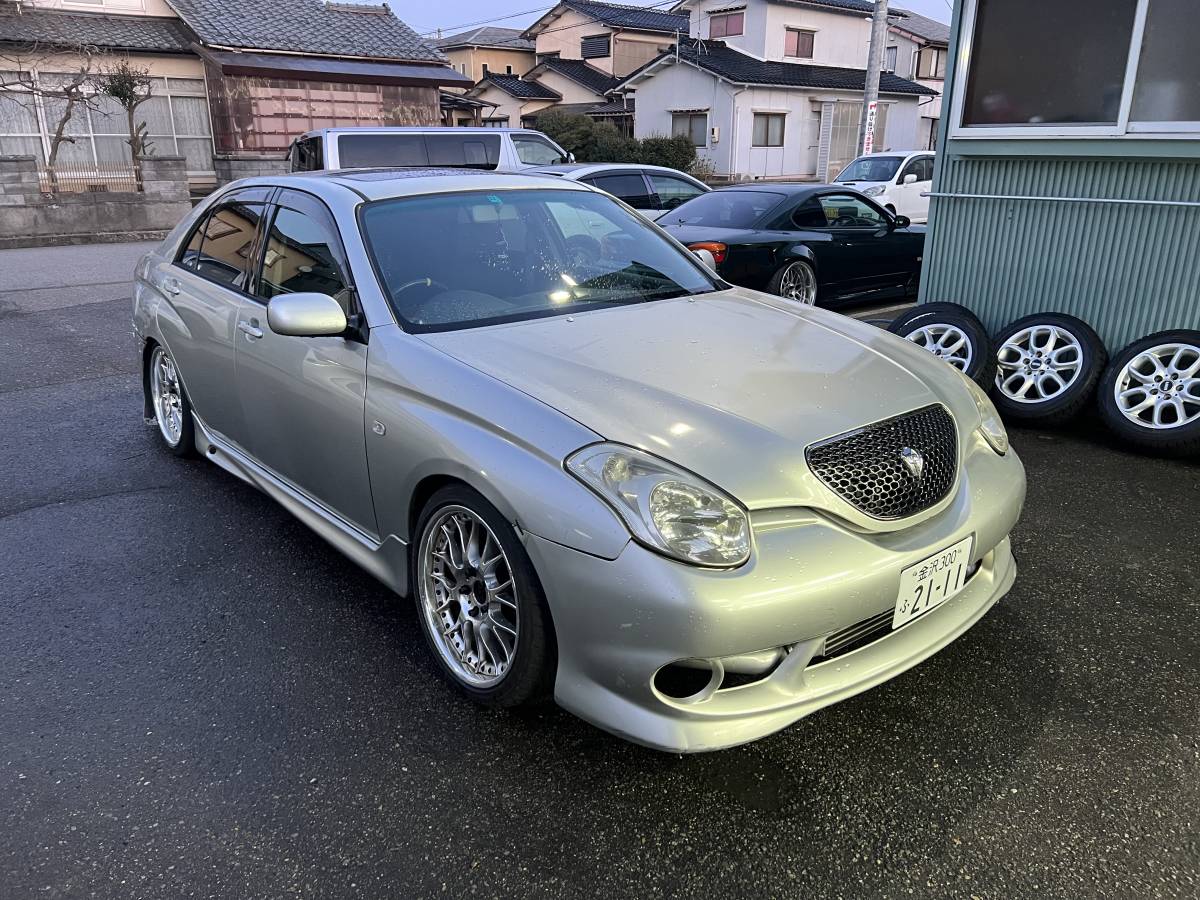 【走行距離 169,697 km】最終出品 トヨタ ヴェロッサ ターボ マニュアル 1JZ JZX110 5MT R154公認 サンルーフ付き ...