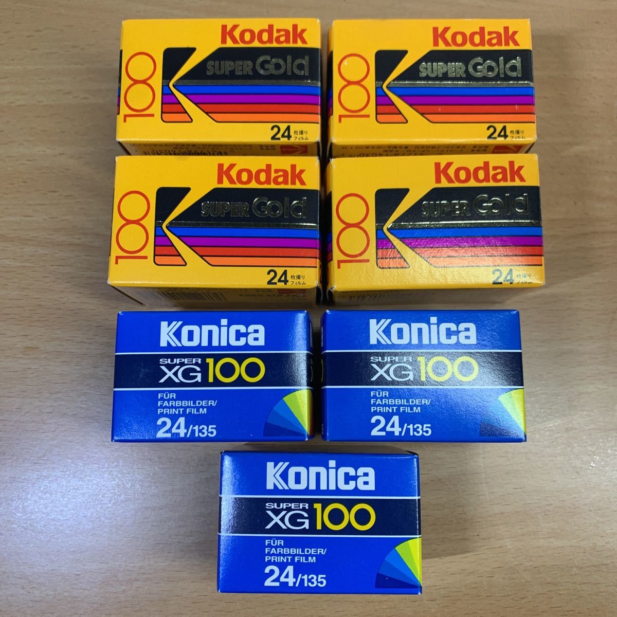 【やや傷や汚れあり】期限切れフィルム Kodak SUPER GOLD 4個 Konica SUPER XG 100 3個 まとめての落札情報詳細 - Yahoo!オークション落札価格検索 ...