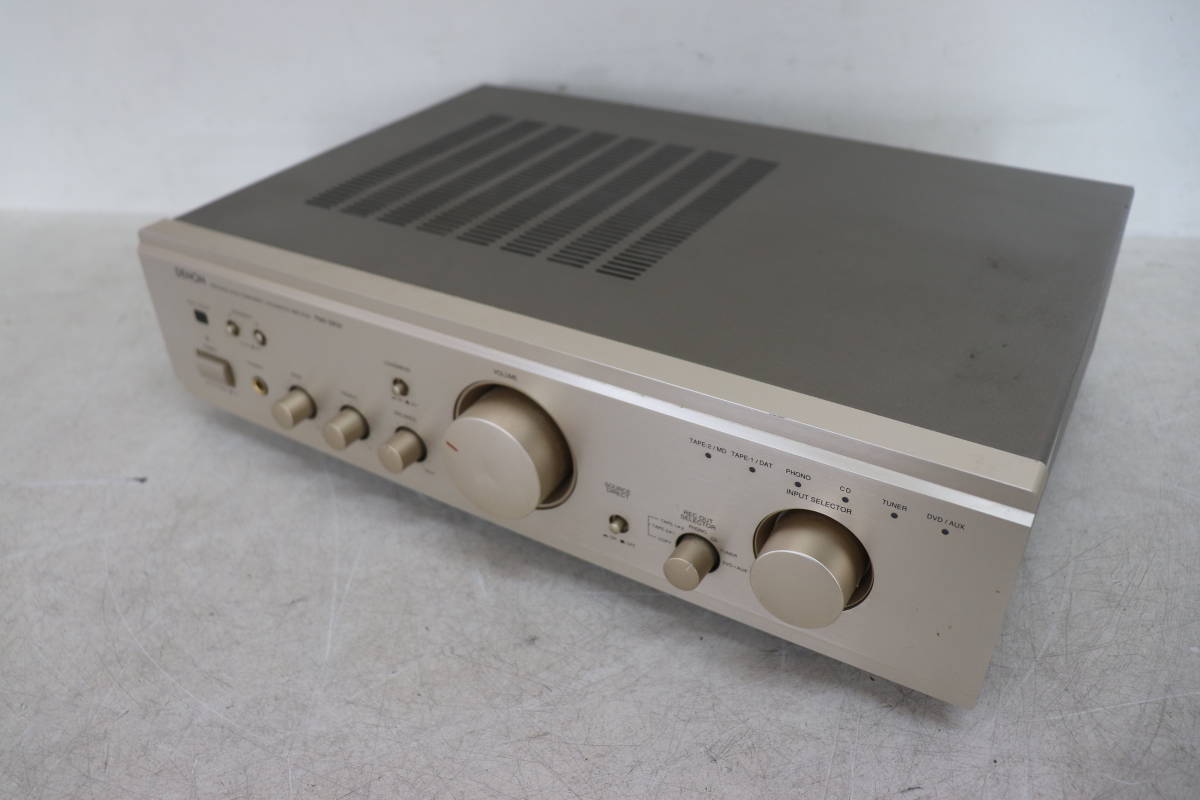 【やや傷や汚れあり】Y12/603 DENON デノン プリメイン アンプ PMA-390IV 簡易動作確認済 現状品の落札情報詳細 - ヤフオク落札価格検索 オークフリー