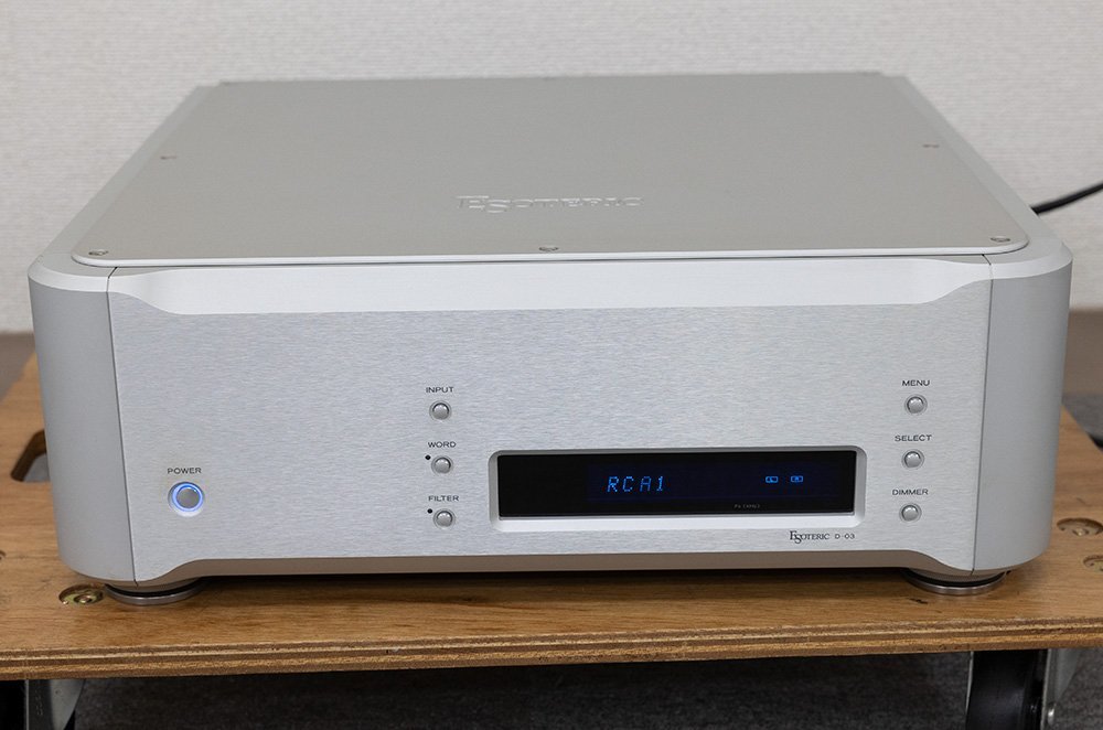 【傷や汚れあり】 エソテリック ESOTERIC D-03 D/Aコンバーターの落札情報詳細 - Yahoo!オークション落札価格検索 オークフリー