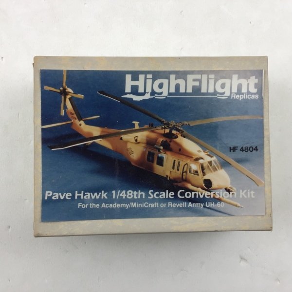 【傷や汚れあり】【中古未組立品】 HighFlight 1/48 HH-60 ペイブ・ホーク ヘリコプター プラモデル sp-014-692の ...