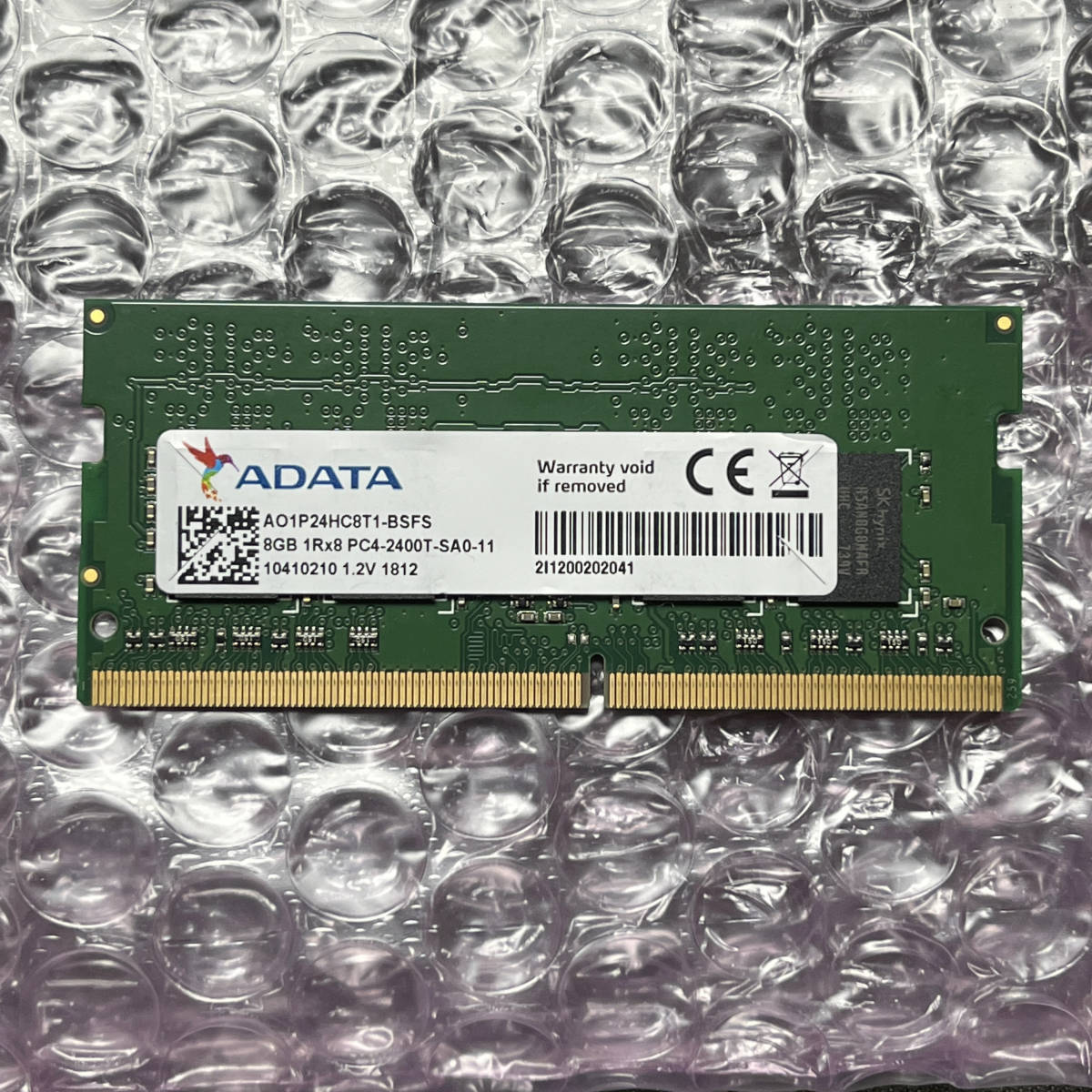 【やや傷や汚れあり】【ノートPC用メモリ】 ADATA DDR4 PC4-19200 32GB (16GB×2枚セット) 2400の落札情報詳細 - ヤフオク落札価格検索 オークフリー