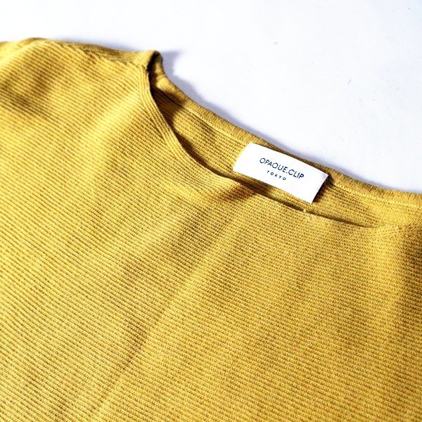 【目立った傷や汚れなし】ド OPAQUE.CLIP オぺークドットクリップ ☆☆ ゆったり可愛い レーヨンストレッチ ニット プルオーバー ...