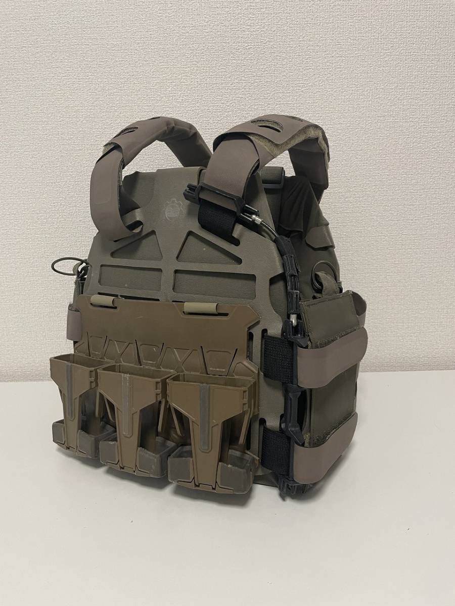 【目立った傷や汚れなし】レア【実物】S&S PRECISION Toadvine プレートフレーム DEVGRU ODA CRYE AOR ...