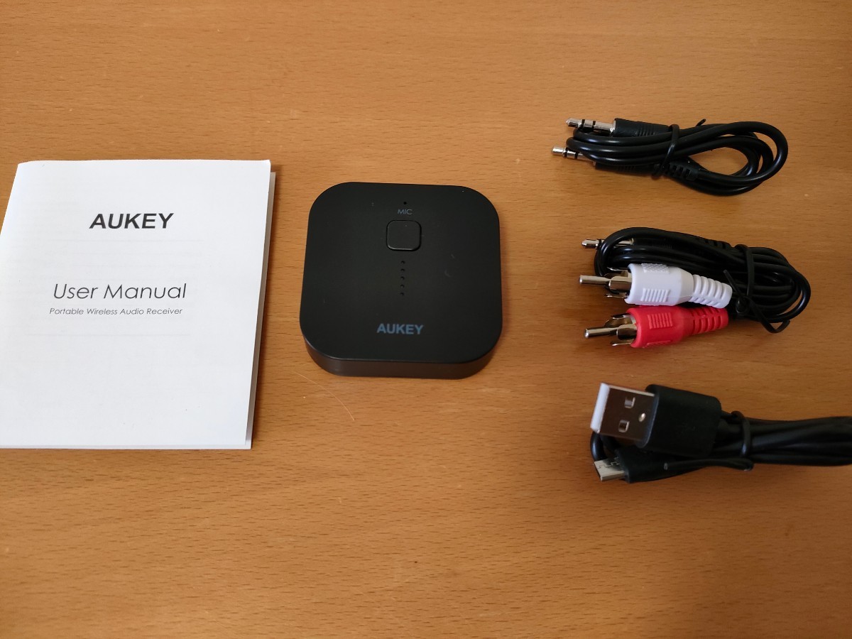 【やや傷や汚れあり】AUKEY Bluetoothレシーバー BR-C1の落札情報詳細 - ヤフオク落札価格検索 オークフリー