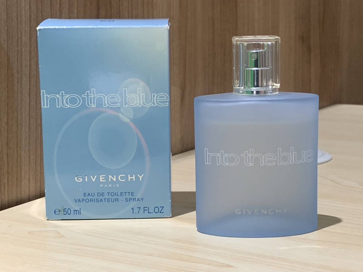 【目立った傷や汚れなし】9771☆GIVENCHY Into the blue 香水 ジバンシー イントゥザブルー 50ml 残量たっぷり☆彡の落札情報詳細 - Yahoo!オークション落札 ...