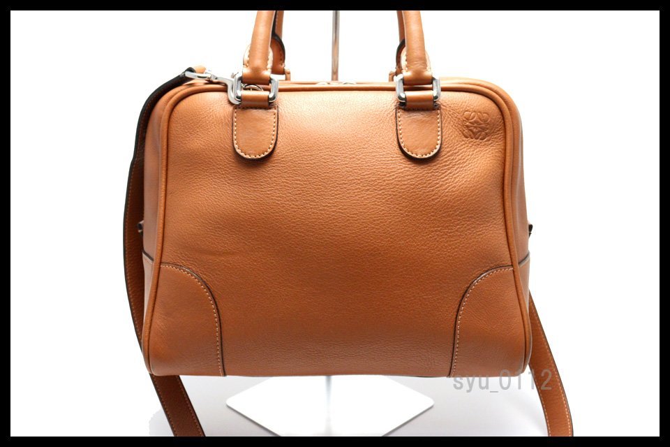 【やや傷や汚れあり】近年モデル希少美中古 LOEWE アマソナ75 レザー 2way ハンドバッグ ロエベ 0302mh19332の落札情報詳細 - ヤフオク落札価格検索 オークフリー