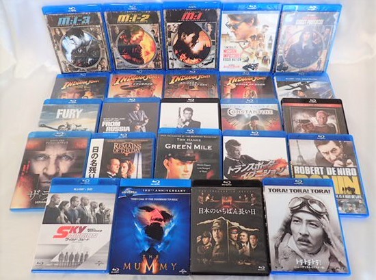 【やや傷や汚れあり】4292[M] Blu-ray まとめ売り♪ 映画/ミッション: インポッシブル/007/インディ・ジョーンズ/ワイルド ...