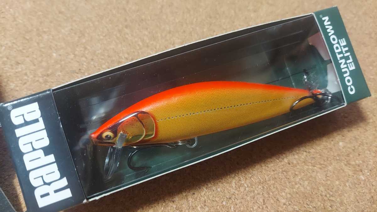 【未使用】★即決！ラパラ カウントダウンエリート CDE95 GDGO ギルディッド ゴールドオレンジ★在庫2 Rapala ...