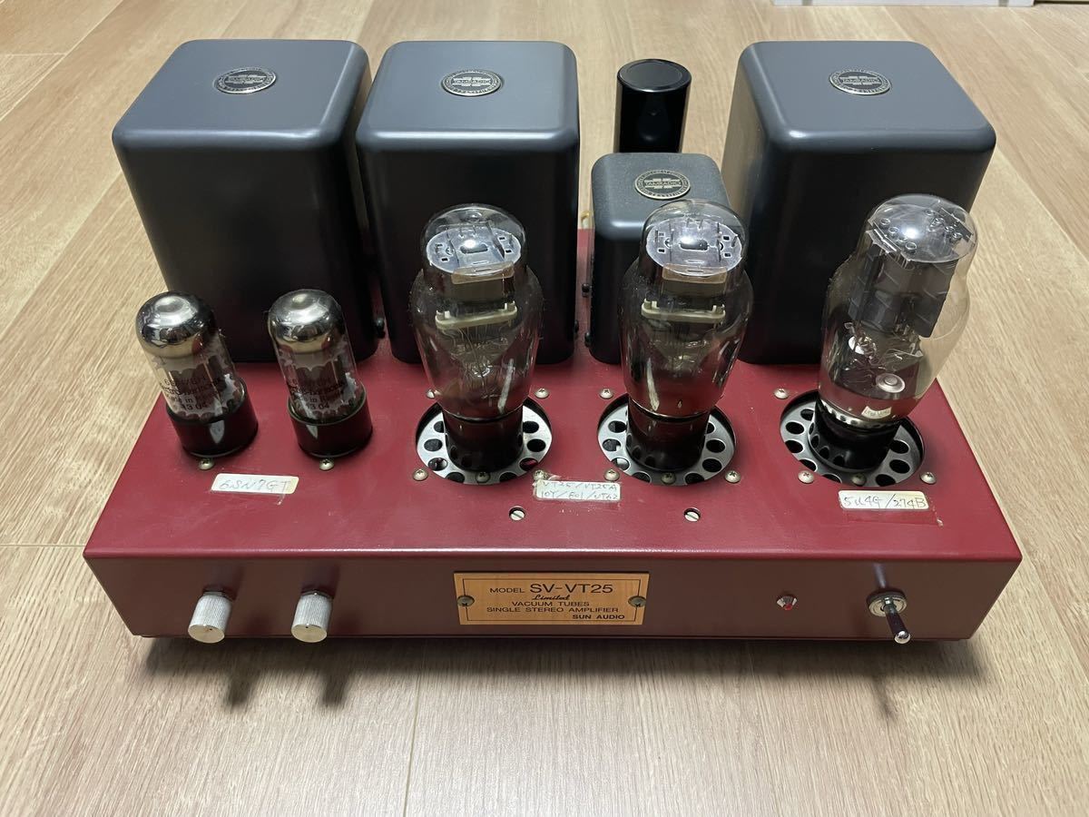 【やや傷や汚れあり】真空管アンプ サンオーディオ SV-VT25 LIMITEDの落札情報詳細 - ヤフオク落札価格検索 オークフリー