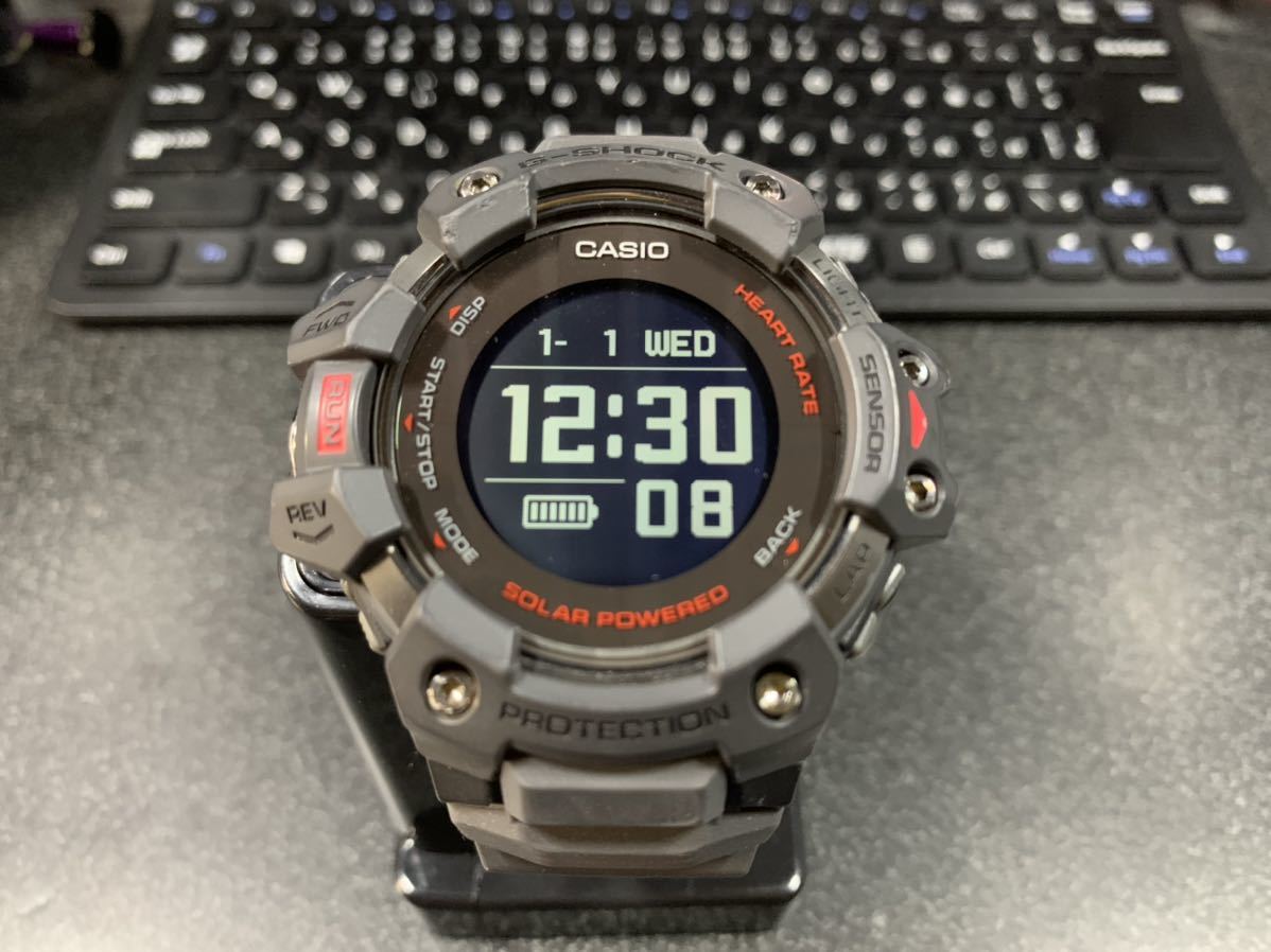 【やや傷や汚れあり】【中古】GBD-H1000-8JR CASIO カシオ G-SHOCK ジーショック G-SQUAD ジースクワッド ...