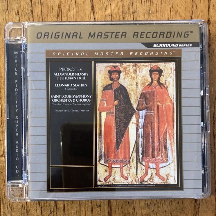 【目立った傷や汚れなし】高音質 優秀録音 SACD ハイブリッド スラットキン / プロコフィエフ : カンタータ「アレクサンダー・ネフスキー ...
