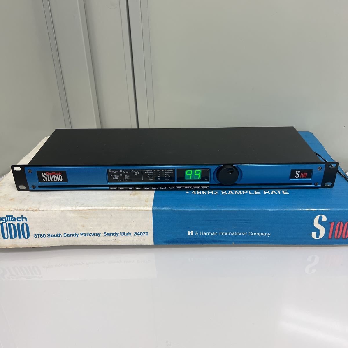 DigiTech Studio S100 サウンドプロセッサー 音楽機材 音響 音声 エフェクター アダプター付属 @100 (2101-⑤ ...