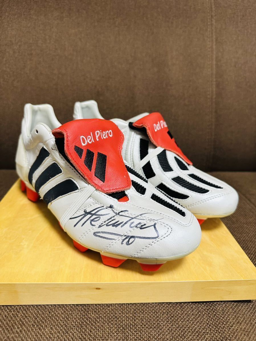 【未使用】直筆サイン入り アレサンドロ・デルピエロ Predator Mania, Alessandro Del Piero プレデターマニア ...