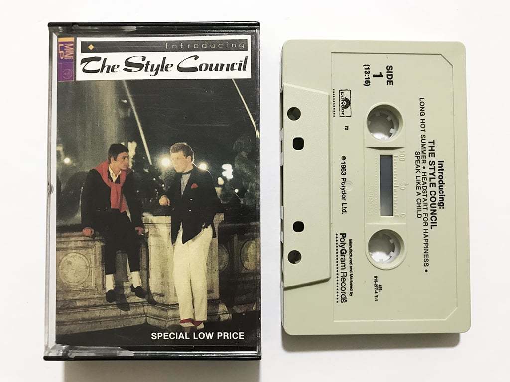 【傷や汚れあり】UK カセットテープ スタイル・カウンシル Style Council『Introducing:』初期シングルを収録した ...