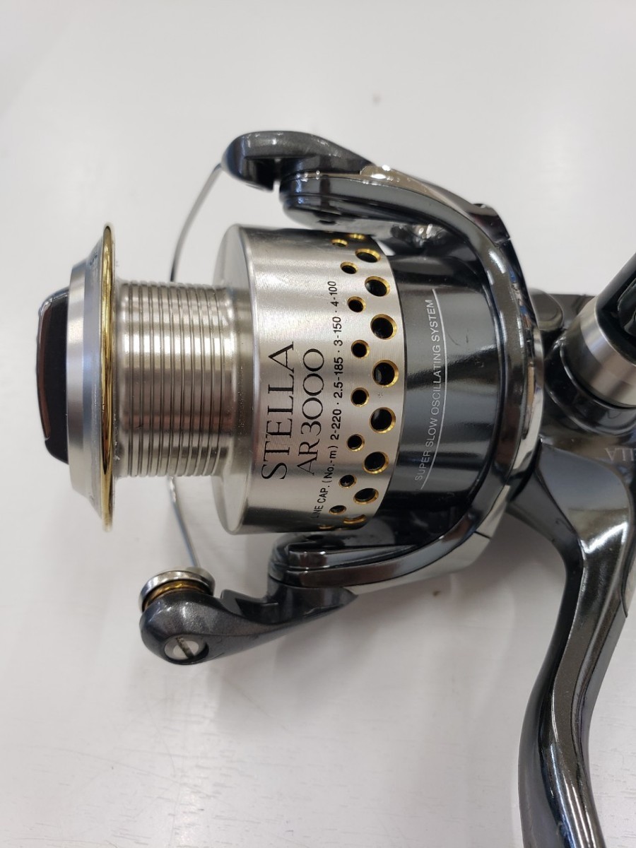 【やや傷や汚れあり】★SHIMANO シマノ STELLA AR3000 ステラ AR3000 スピニングリール （YH5-226）の落札情報詳細 - ヤフオク落札価格検索 オークフリー