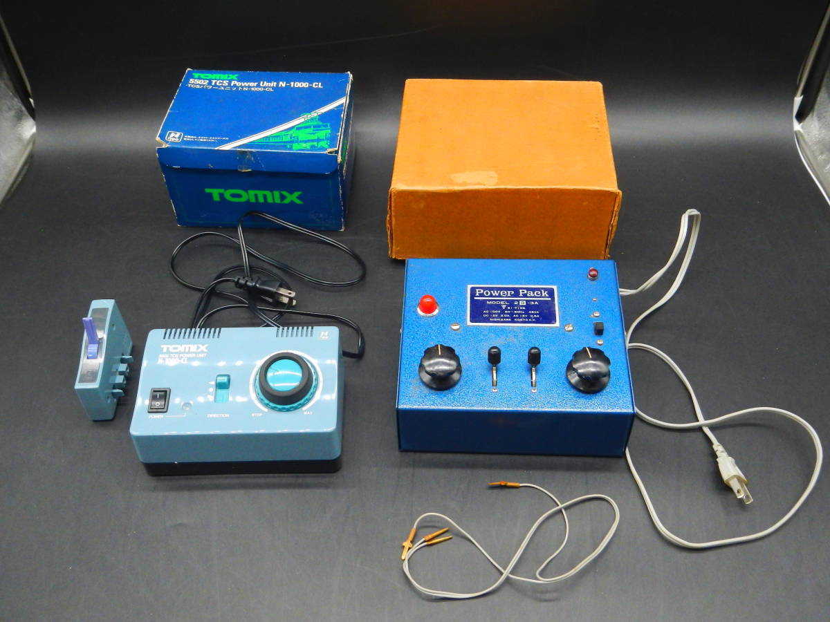 【傷や汚れあり】TOMIX 5502 パワーユニット POWER PACK MODEL 2B-3A Nゲージ NISHIZAWA KOGYO ...