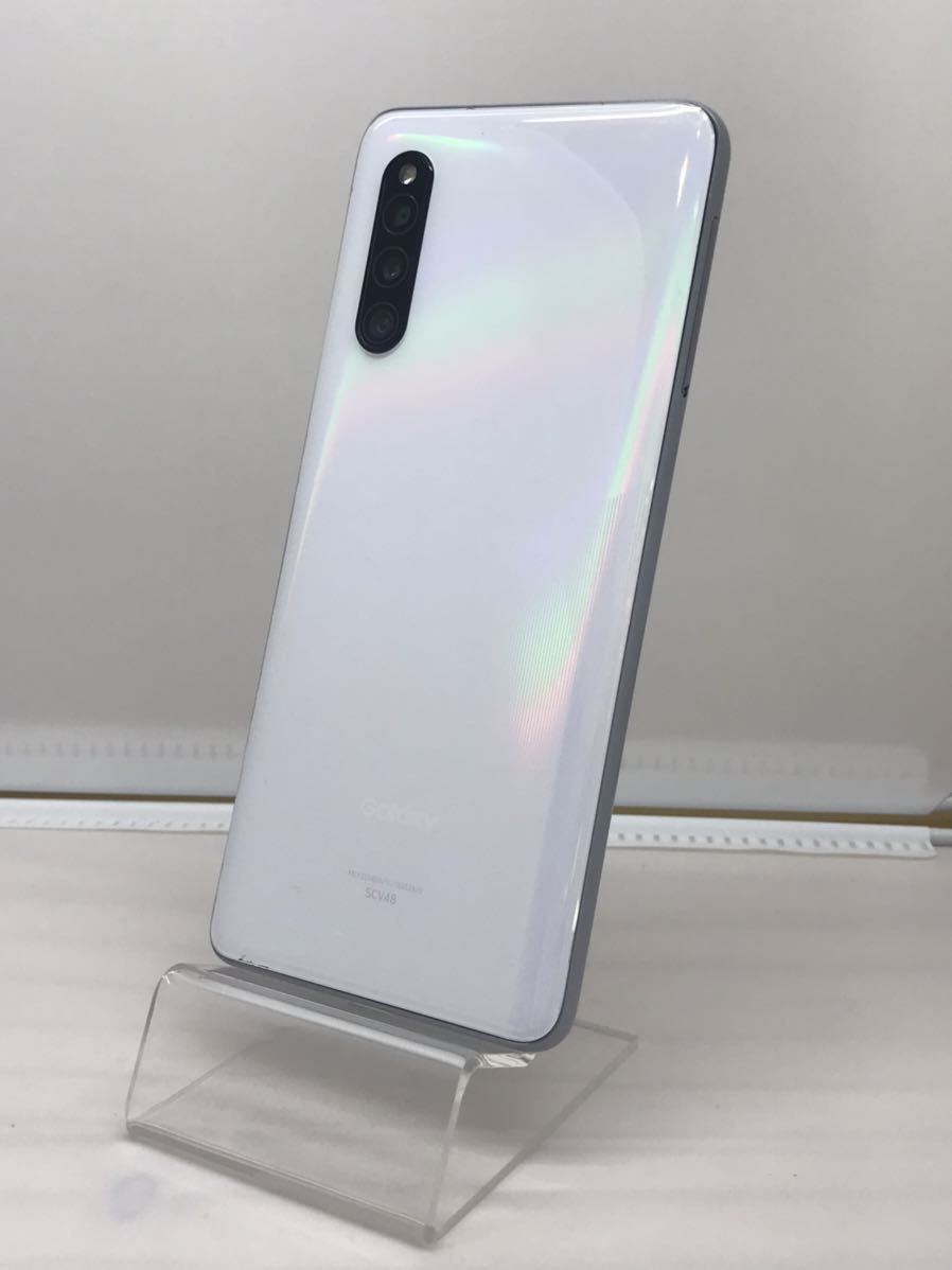 【全体的に状態が悪い】Samsung Galaxy A41 SCV48 ホワイト スマホ ギャラクシー アンドロイド ジャンクの落札情報詳細 ...
