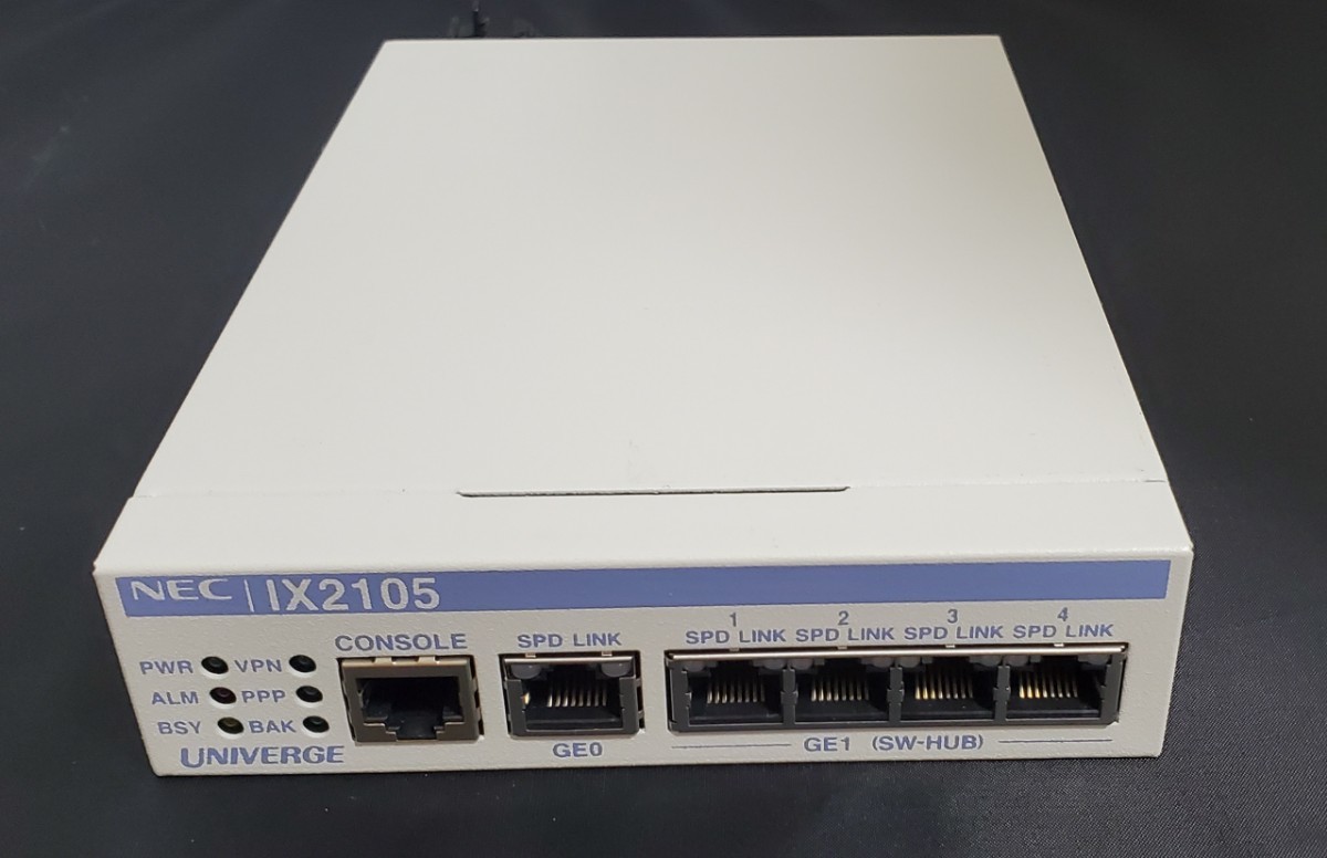 【目立った傷や汚れなし】NEC UNIVERGE IX2105 設定初期化済の落札情報詳細 - ヤフオク落札価格検索 オークフリー