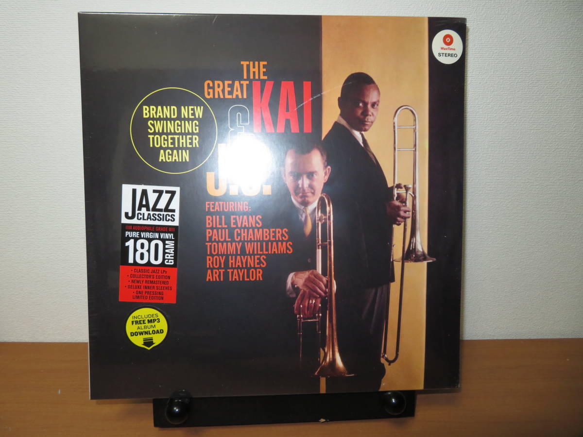 【未使用】 LP 2⑫03 Kai Winding / J.J. Johnson : The Great Kai & J.J. 180g ...