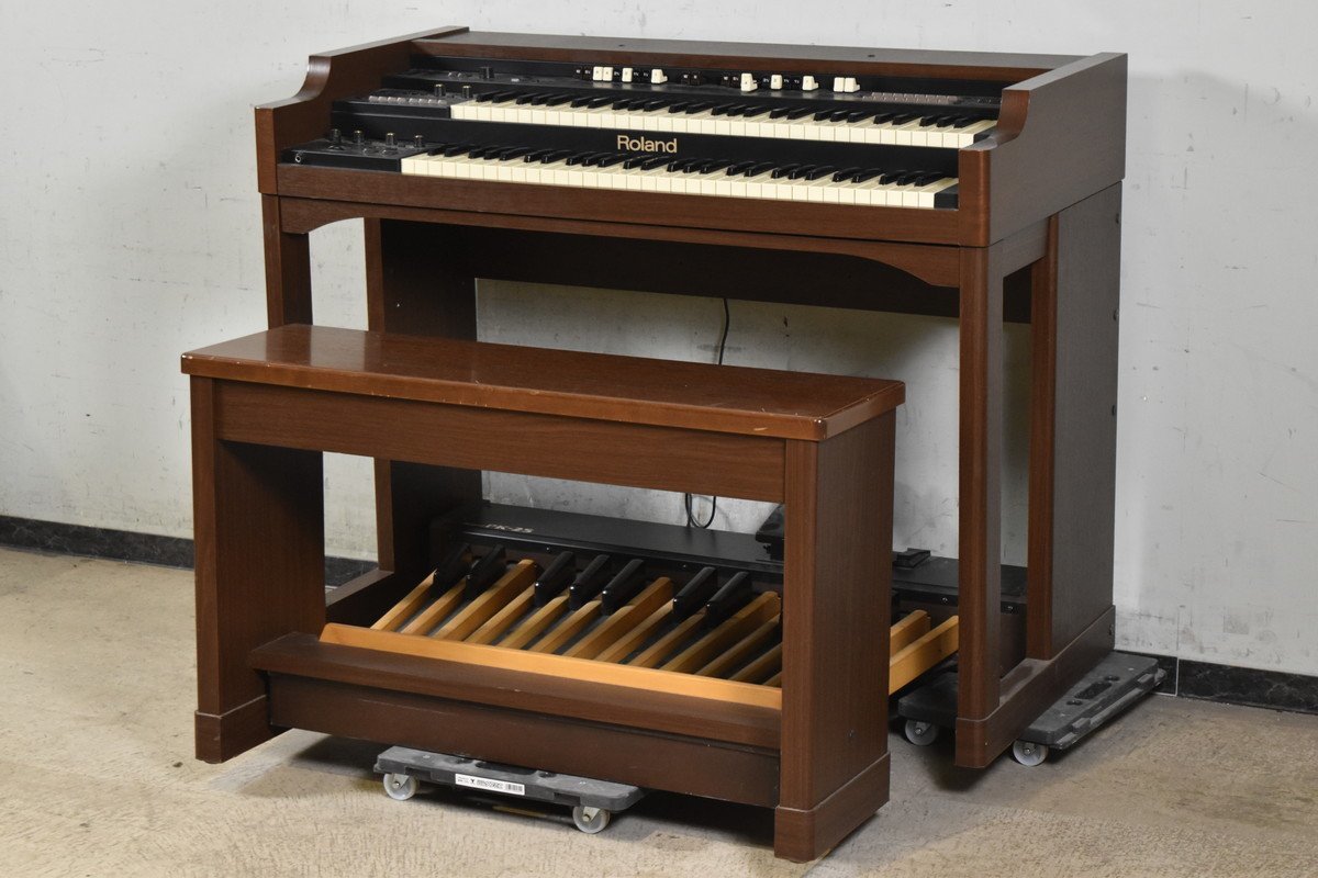 【傷や汚れあり】★ ROLAND VK-88/PK-25 ローランド コンボオルガン ペダル鍵盤 直接引取限定★の落札情報詳細 - ヤフオク ...