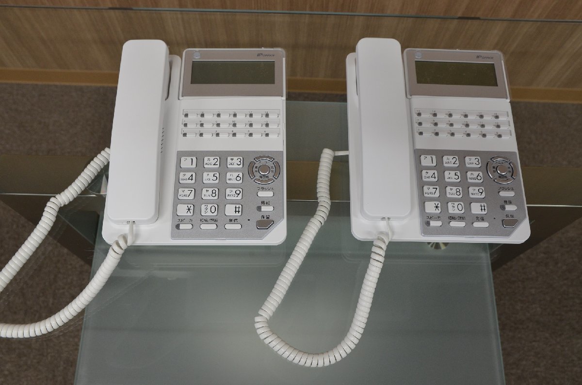 【未使用】OKI（Panasonic) MKT/ARC-18DKHF/P-W-03A 4YB1261-1131P101 ビジネスフォン 新品 2台セット （567-2）の落札情報詳細 ...
