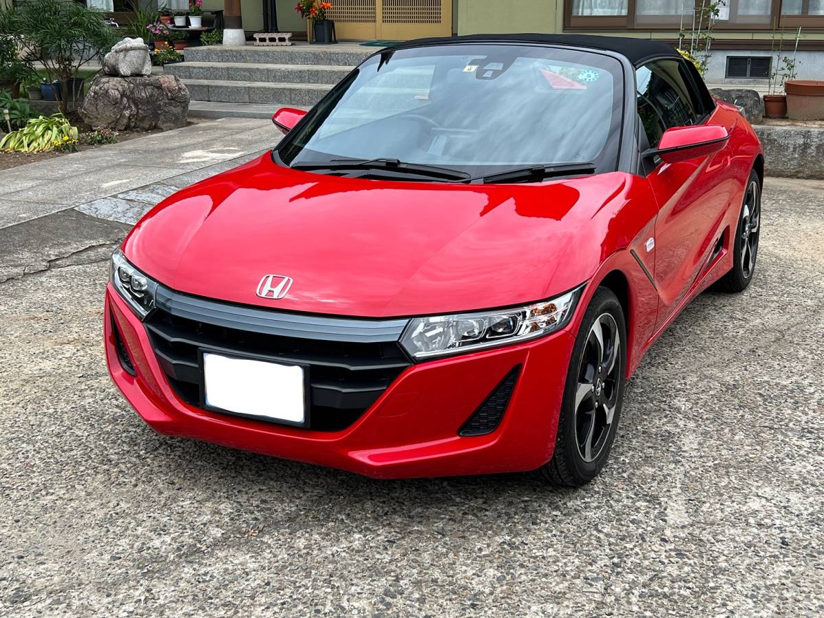 【走行距離 55,000 km】ホンダ S660アルファ MT フレームレッド本田技研広報車の落札情報詳細 - ヤフオク落札価格検索 オークフリー