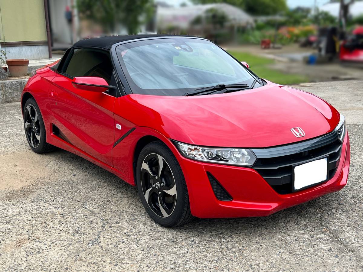 【走行距離 55,000 km】ホンダ S660アルファ MT フレームレッド本田技研広報車の落札情報詳細 - ヤフオク落札価格検索 オークフリー