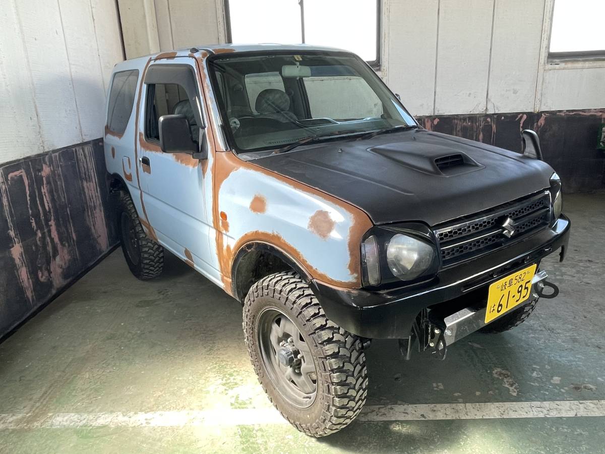 【走行距離 217,400 km】車検長い 早い者勝ち スズキ ジムニー 5MT クロカン 軽自動車 交換 下取り バイク ジェット ...