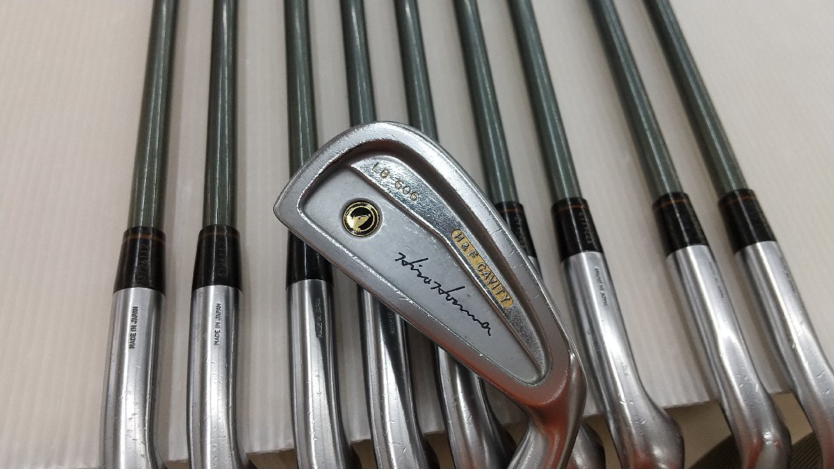 【やや傷や汚れあり】 中古 アイアンセット HONMA LB-606 H&F CAVITY ★スター 3-10.11.SW（10本）の落札情報詳細 - Yahoo!オークション落札価格検索 ...