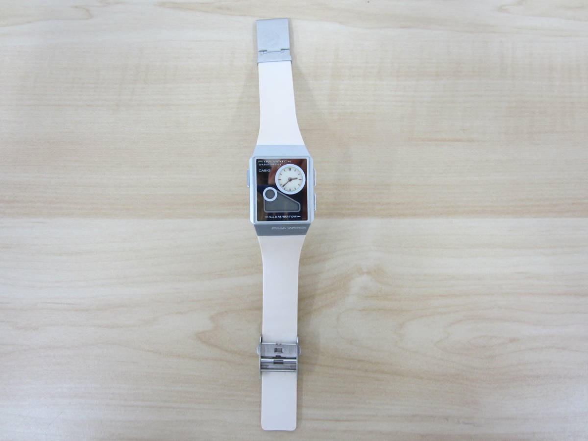 【傷や汚れあり】CASIO カシオ FILM WATCH フィルムウォッチ FS-03 デジタル×アナログ 腕時計 電池切れ ジャンク 激安1 ...