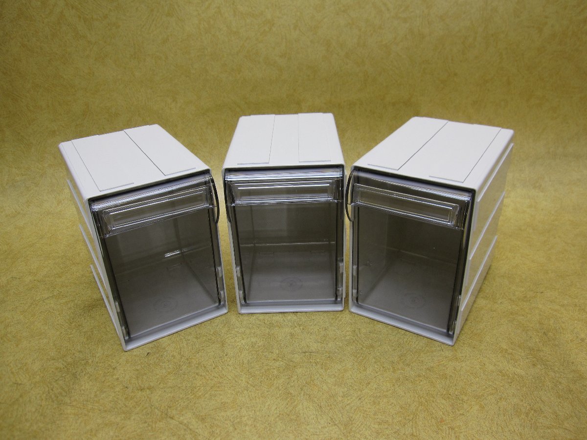 【未使用に近い】サカセ化学工業（Sakase） サカセ ビジネスカセッター S-320 タイプ W125×D192×H186 3個セット 研究 開発 保管の落札情報詳細 - ヤフオク落札価格 ...