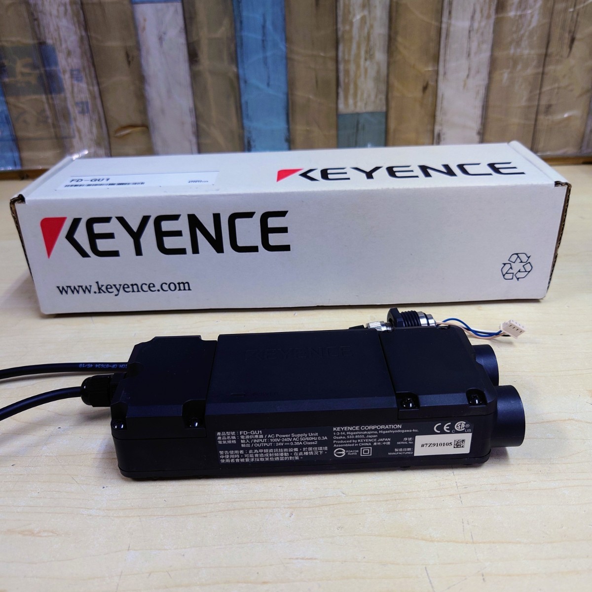 【未使用に近い】a KEYENCE FD-GU1 クランプオン式気体流量計FD-G シリーズAC電源ユニット キーエンスの落札情報詳細 - Yahoo!オークション落札価格検索 オークフリー