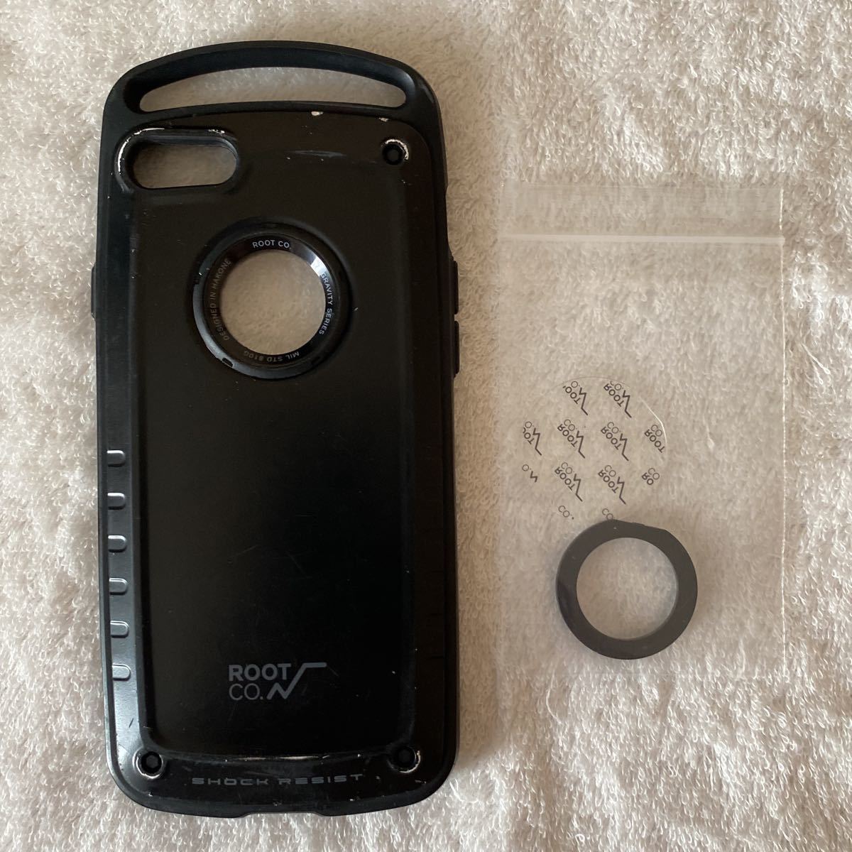 【傷や汚れあり】【ROOT CO.】 iPhone7 iPhone8 iPhone SE2 カバー ケース 耐衝撃 GRAVITY Shock ...