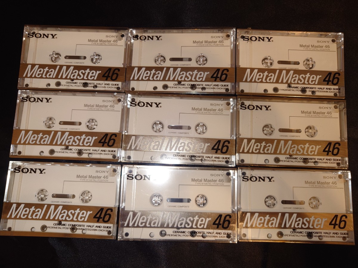 【未使用】SONY Metal Master46 type Ⅳ metal position【1986年発売】★国内仕様★『メタルポジションの ...