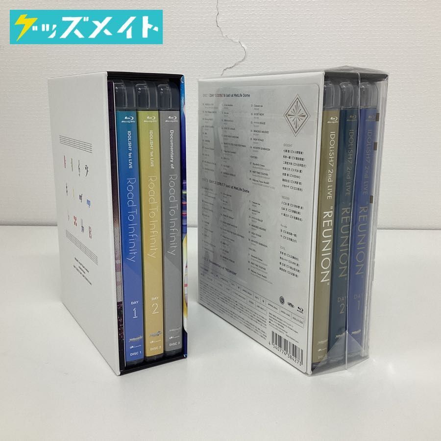 【傷や汚れあり】【現状】ブルーレイ アイドリッシュセブン 1st LIVE 「Road To Infinity」, 2nd LIVE ...