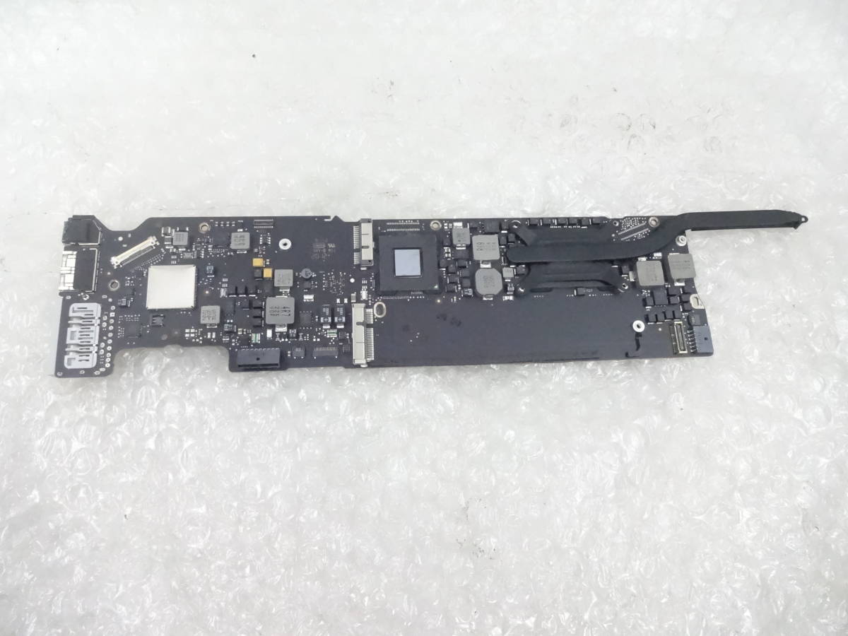 【やや傷や汚れあり】1円～ Apple MacBook Air 13インチ A1466 ロジックボード CPU Core i7-3667U 2.0Ghz メモリ8GB載せ＋ヒートシンク 現状 ...