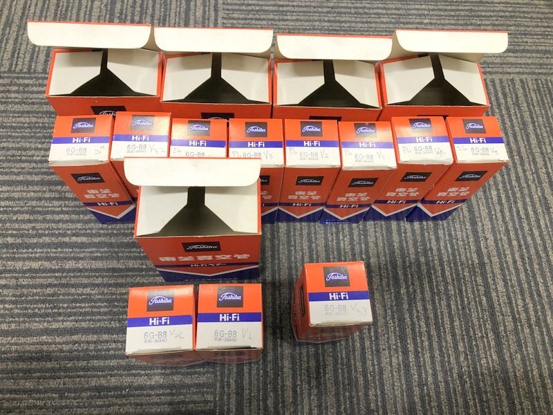 【やや傷や汚れあり】【動作未確認】TOSHIBA 6G-B8 11本セット 真空管 東芝 箱付き K0606の落札情報詳細 - Yahoo ...