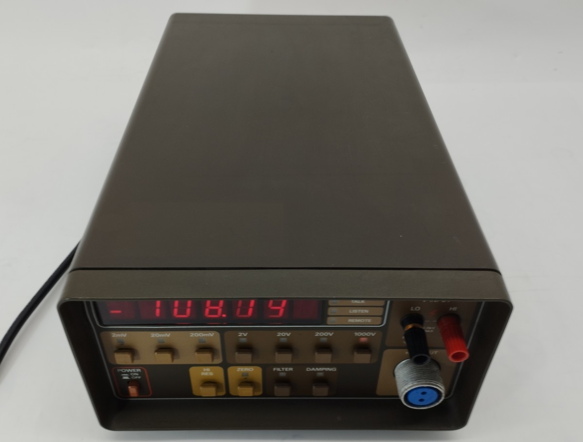【傷や汚れあり】【現状渡し】181 Nanovoltmeter ナノボルトメーター Keithley／ケースレーの落札情報詳細 - ヤフオク ...